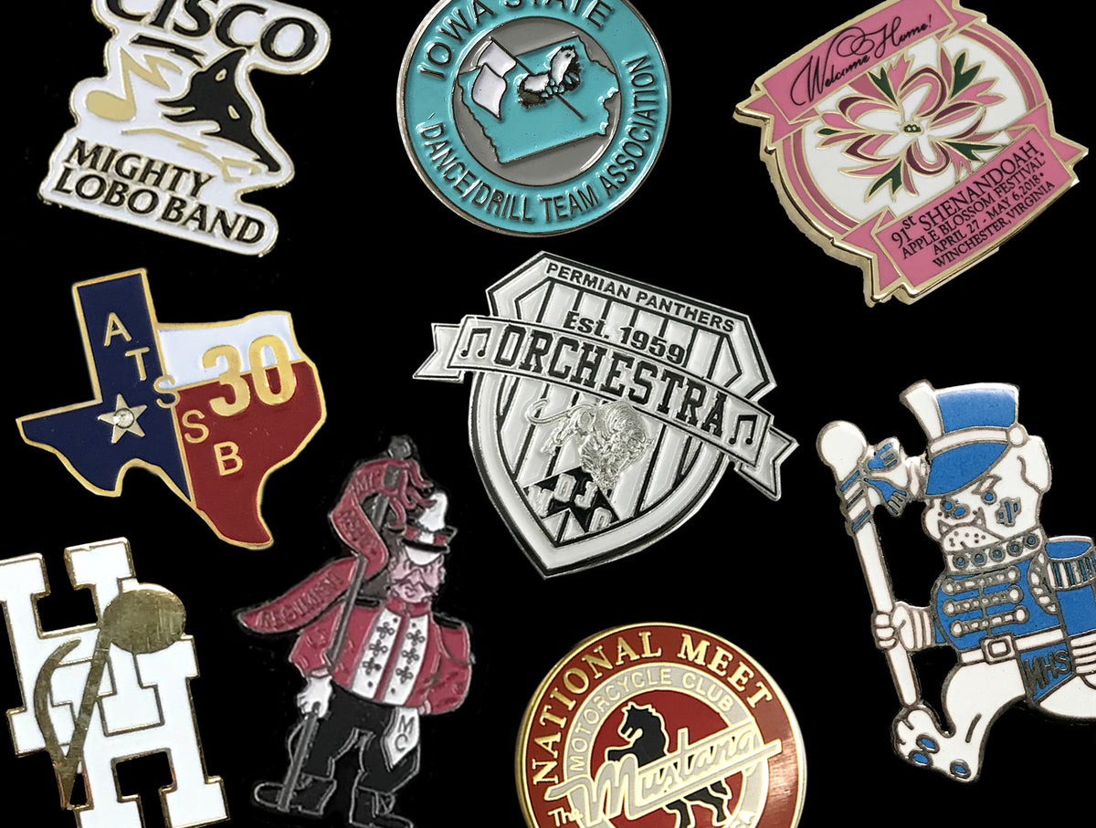Custom Award Pins - Color Poly, Soft & Etched Enamel | Southwest Emblem