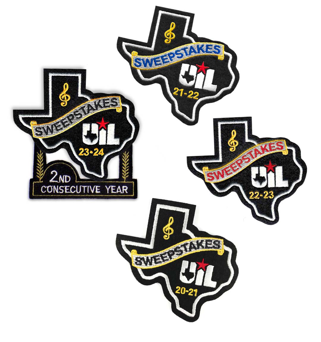 UIL Music Award Patches
