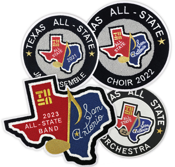 TMEA All-State Patches | Custom TMEA Patches
