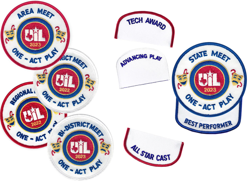 UIL One Act Play Patches | Southwest Emblem